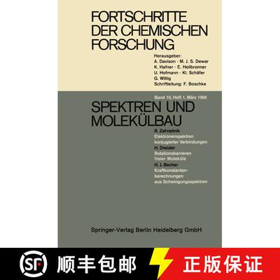 【3-4周达】Fortschritte der Chemischen Forschung: Spektren und Molekülbau / Anorganische Chemie / Bi... [9783540041153]