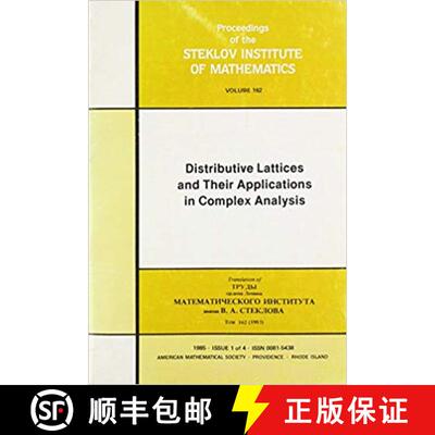 【3-4周达】Distributive Lattices and Their Applications in Complex Analysis [9780821830888]