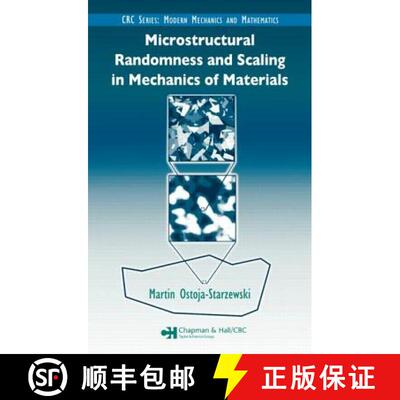【3-4周达】精装 Microstructural Randomness and Scaling in Mechanics of Materials [9781584884170]