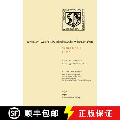 【3-4周达】Währungsprobleme der EWG / Die Ausnutzung eines gesamtwirtschaftlichen Prognosesystems f... [9783322990662]