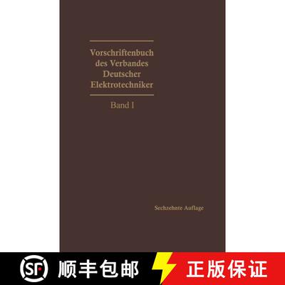 【3-4周达】Vorschriftenbuch des Verbandes Deutscher Elektrotechniker : Nach d. Stande am 1. Jan. 1929... [9783662227923]