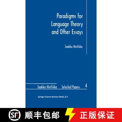 【3-4周达】Paradigms for Language Theory and Other Essays [9789048149308]