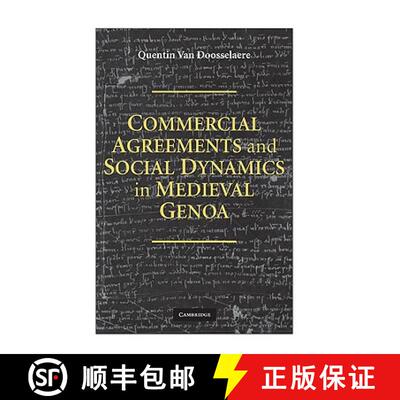 预订 精装 Commercial Agreements and Social Dynamics in Medieval Genoa [9780521897921]