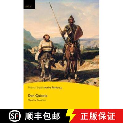 【3-4周达】Level 2: Don Quixote Book and Multi-ROM with MP3 Pack [9781447967446]
