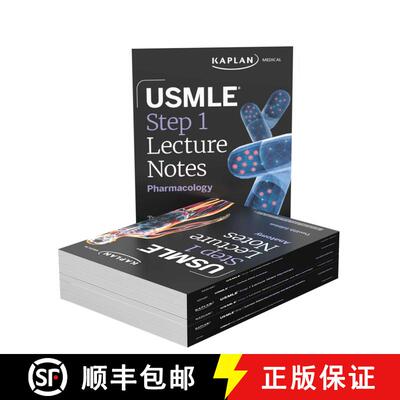 【3-4周达】USMLE Step 1 Lecture Notes, Twelfth Edition (2025-2026): 7-Book Preclinical Review [9781506292939]