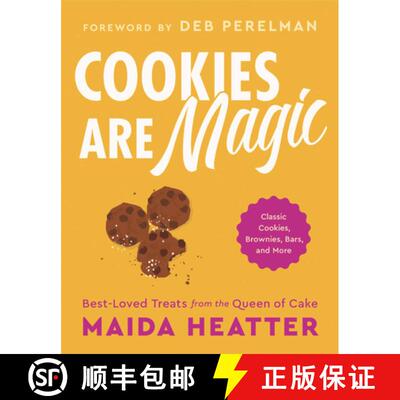 【3-4周达】精装 Cookies Are Magic: Classic Cookies, Brownies, Bars, and More [9780316460187]