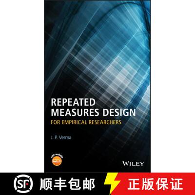 【3-4周达】精装 Repeated Measures Design For Empirical Researchers [Wiley统计学] [9781119052715]
