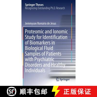 【3-4周达】Proteomic and Ionomic Study for Identification of Biomarkers in Biological Fluid Samples o... [9783030294724]