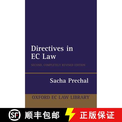 【3-4周达】精装 Directives in EC Law [9780198268321]