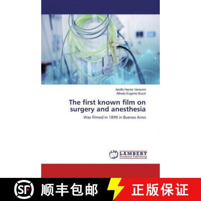 预订 The first known film on surgery and anesthesia [9783330329294]