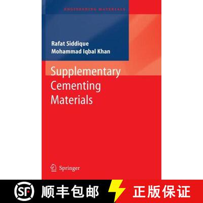 【3-4周达】Supplementary Cementing Materials [9783642267604]