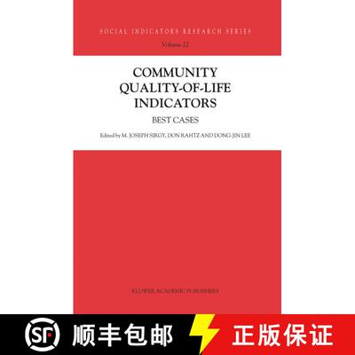 【3-4周达】精装 Community Quality-of-Life Indicators : Best Cases [9781402022012]