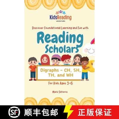 【3-4周达】Reading Scholars: Digraphs - CH, SH, TH, and WH [9798330302031]