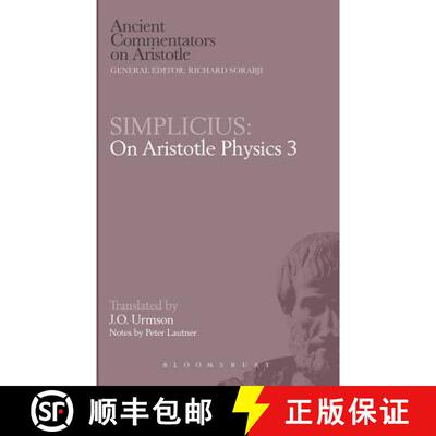 【3-4周达】精装 Simplicius: On Aristotle Physics 3 [9780715630679]