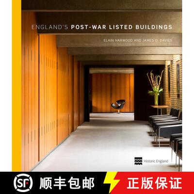 【3-4周达】精装 England's Post-War Listed Buildings: Including Scheduled Monuments and Registered Lan... [9781849941464]
