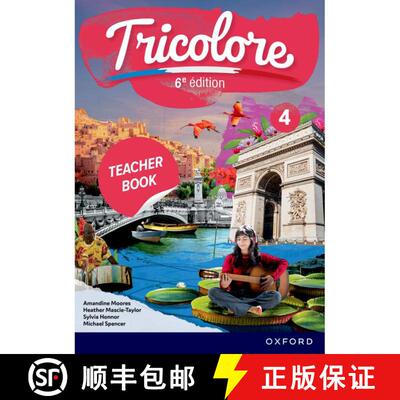 【3-4周达】Tricolore 6e édition: Tricolore 4 Teacher Book and audio Pack [9781382073837]