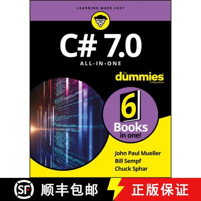 【3-4周达】C# 7.0 All-In-One For Dummies [Wiley计算机] [9781119428114]