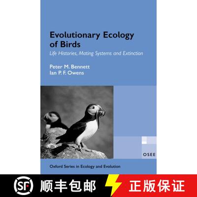 【3-4周达】Evolutionary Ecology of Birds: Life Histories, Mating Systems, and Extinction [9780198510895]