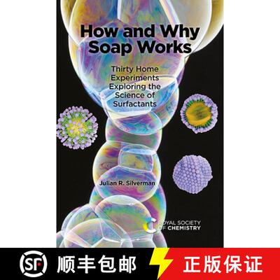【3-4周达】精装 How and Why Soap Works : Thirty Home Experiments Exploring the Science of Surfactants [9781837676514]