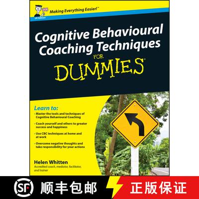 【3-4周达】Cognitive Behavioural Coaching Techniques For Dummies [Wiley自助类] [9780470713792]