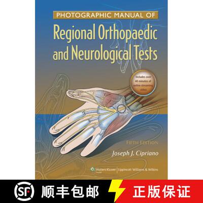 【3-4周达】精装 Photographic Manual of Regional Orthopaedic and Neurologic Tests [9781605475950]