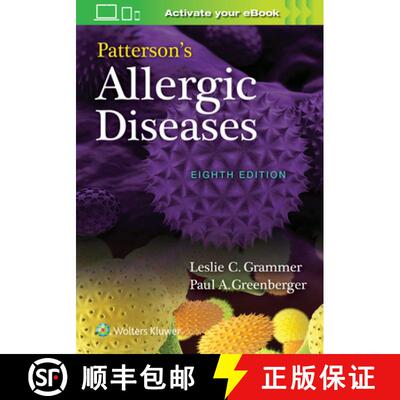 【3-4周达】Patterson's Allergic Diseases [9781496360298]