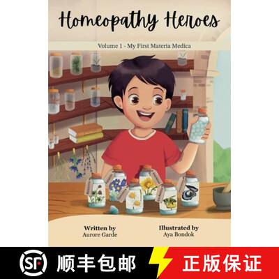 【3-4周达】精装 Homeopathy Heroes: My First Materia Medica [9798295429200]