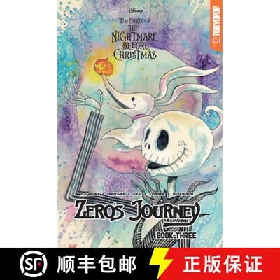 【3-4周达】Disney Manga: Tim Burton's the Nightmare Before Christmas -- Zero's Journey Graphic Novel,... [9781427861641]