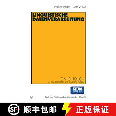 【3-4周达】Linguistische Datenverarbeitung : Ein Lehrbuch (2. Auflage 1998) [9783531131887]