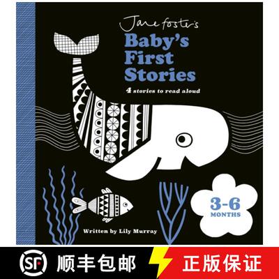 【3-4周达】精装 Jane Foster's Baby's First Stories: 3-6 months: Look and Listen with Baby [9781800785144]