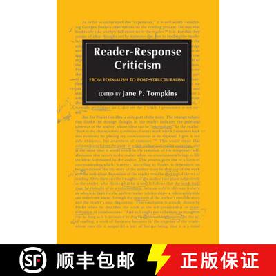 【3-4周达】Reader–Response Criticism – From Formalism to Post–Structuralism [9780801824012]