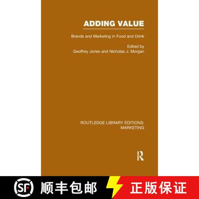 【3-4周达】Adding Value (RLE Marketing) : Brands and Marketing in Food and Drink [9781138965935]
