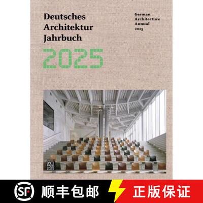 【3-4周达】精装 German Architecture Annual 2025/Deutsches Architektur Jahrbuch 2025 [9783869229249]