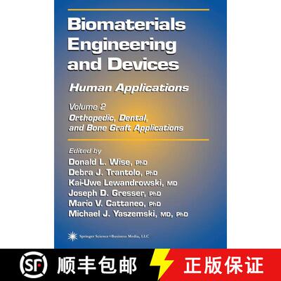 【3-4周达】Biomaterials Engineering and Devices: Human Applications : Volume 2. Orthopedic, Dental, a... [9781617372278]