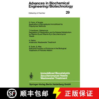 【3-4周达】Immobilized Biocatalysts Saccharomyces Yeasts Wastewater Treatment (Softcover reprint of t... [9783662152416]