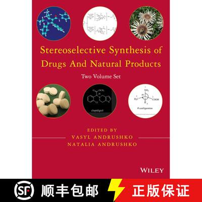 【3-4周达】精装 Stereoselective Synthesis Of Drugs And Natural Products, Two Volume Set [Wiley化学化工] [9781118032176]