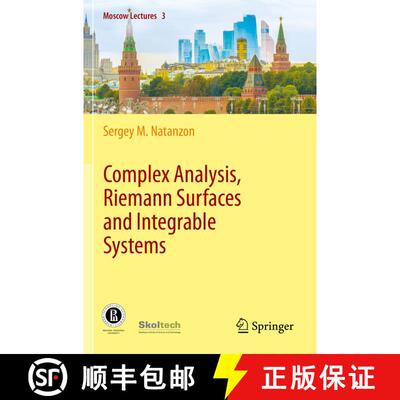 【3-4周达】Complex Analysis, Riemann Surfaces and Integrable Systems [9783030346423]