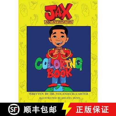 【3-4周达】Jax Affirmation Coloring Book [9798330203154]