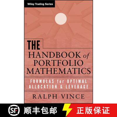 【3-4周达】精装 Handbook of Portfolio Mathematics - Formulas for Optimal Allocation and Leverage: For... [9780471757689]