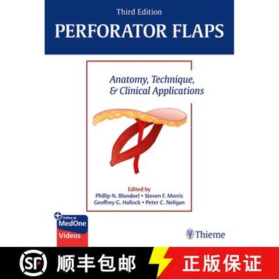 【3-4周达】Perforator Flaps: Anatomy, Technique, & Clinical Applications [9781684200726]