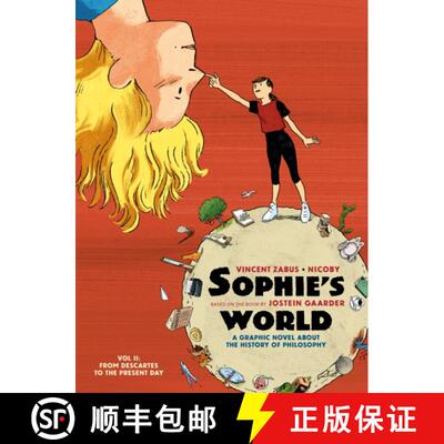 【3-4周达】Sophie's World: A Graphic Novel about the History of Philosophy. Vol II: From Descartes to... [9781914224164]