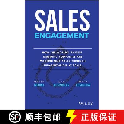【3-4周达】精装 Sales Engagement: How The World'S Fastest Growing Companies Are Modernizing Sales T... [9781119584346]