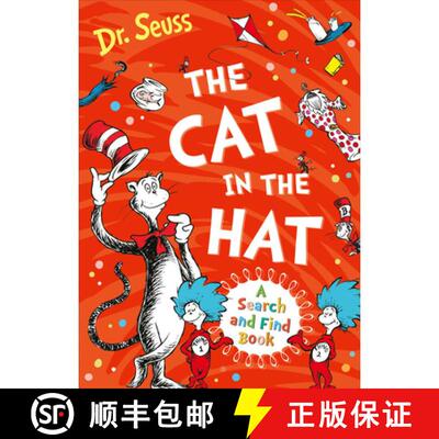 【3-4周达】精装 Cat in the Hat: A Search and Find Book [9780008772000]