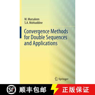 【3-4周达】Convergence Methods for Double Sequences and Applications (Softcover reprint of the origin... [9788132229254]
