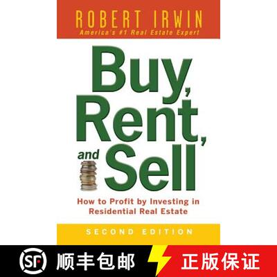 【3-4周达】BUY, RENT, AND SELL: How to Profit by Investing in Residential Real Estate 2E [9780071482370]