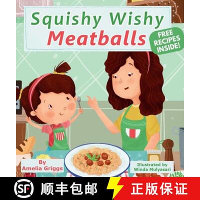 【3-4周达】精装 Squishy Wishy Meatballs [9781733066617]