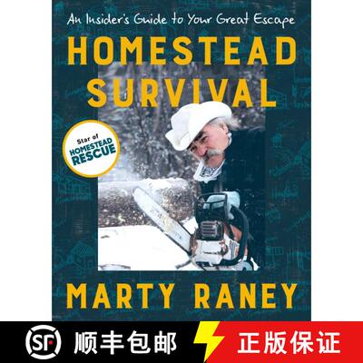 【3-4周达】The Homesteader's Survival Guide: Essential Advice, Tips, and Wisdom for a More Sustainabl... [9780593420683]