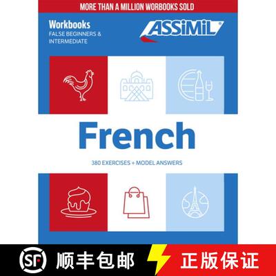 【3-4周达】精装 French Exercises 2 Book Set for English Speakers: Coffret Cahiers French [9782700582048]