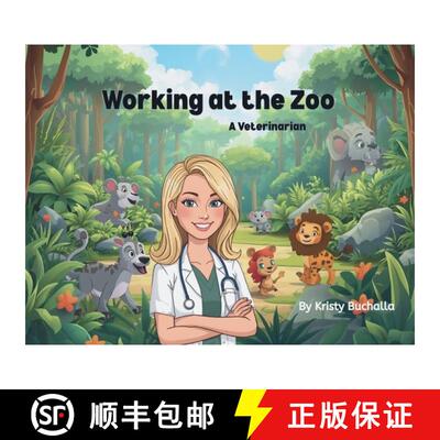 【3-4周达】Working at the Zoo - A Veterinarian [9798994649404]