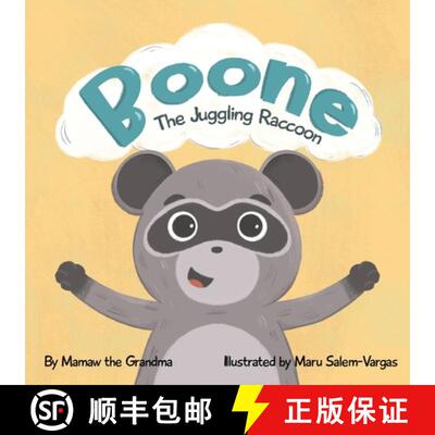 【3-4周达】Boone the Juggling Raccoon [9798988320609]